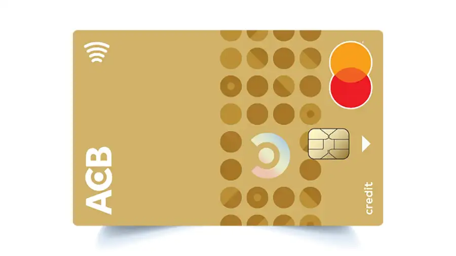 Thẻ tín dụng ACB Mastercard Gold – Thanh toán không chạm, trả góp 0% ...